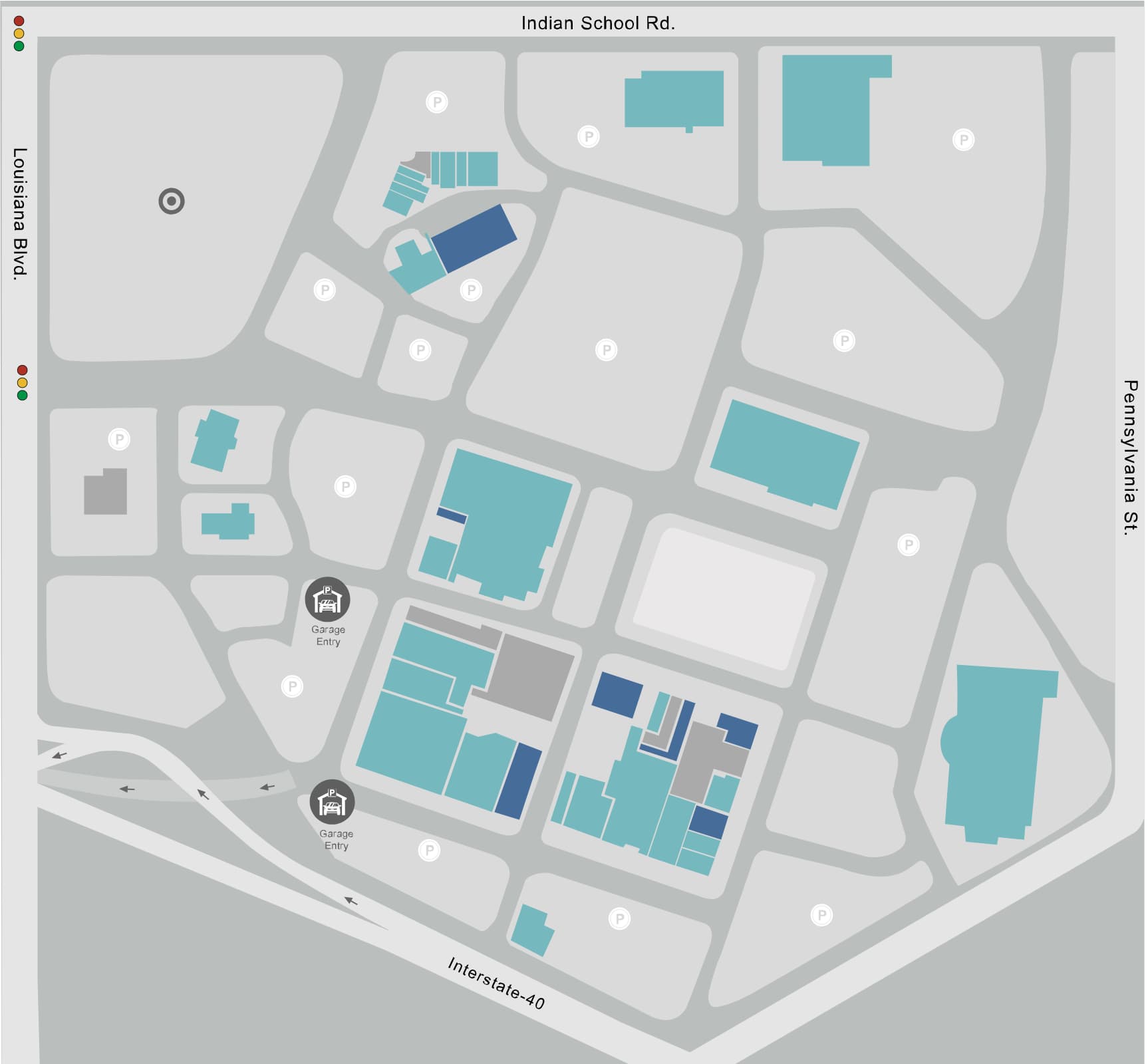 Town Center Map - Winrock Town Center
